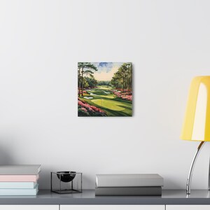 Golf Art, Golf Home Decor, Vintage Golf Art, Golf Landscape Art, Golf ...