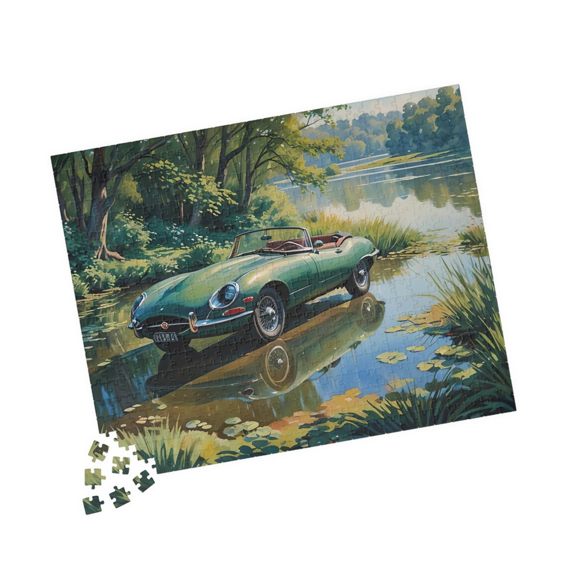 Jaguar Car Puzzle Exquisite Luxury Car Puzzle, Car Guy Puzzle, Car Guy ...