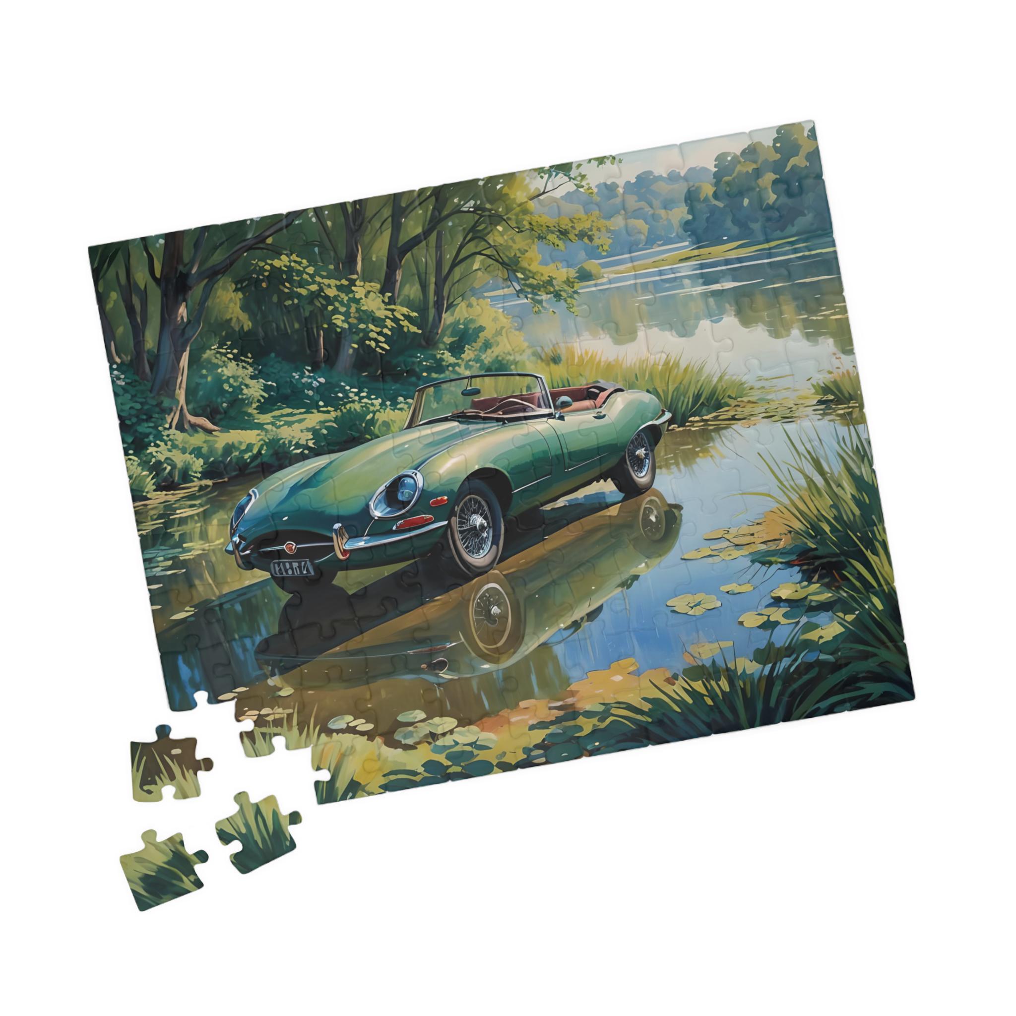 Jaguar Car Puzzle Exquisite Luxury Car Puzzle, Car Guy Puzzle, Car Guy ...