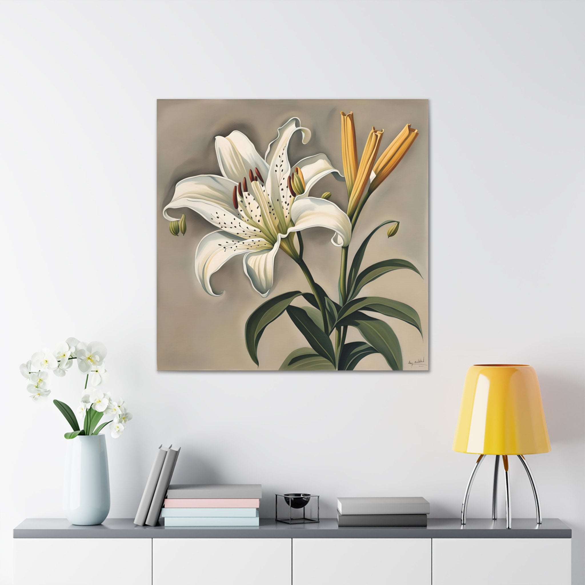 Lily Art, White Lily Art, Calla Lily Wall Art, Lilies Artwork, Calla ...