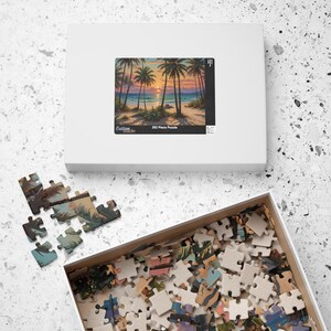 Tropical Puzzle Relaxing Tropical Beach Puzzle, Tropical Jigsaw Puzzle ...