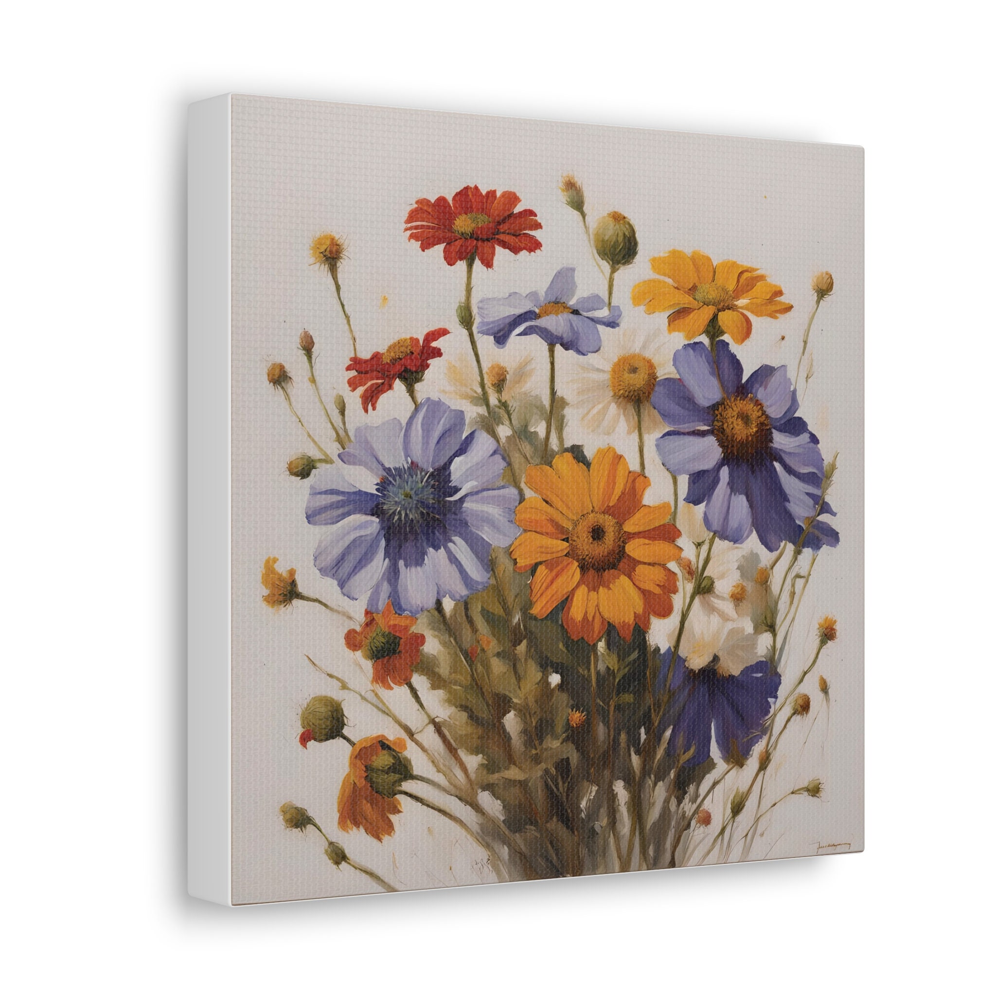 Floral Wall Art, Flower Wall Art, Floral Artwork, Floral Art, Flower ...