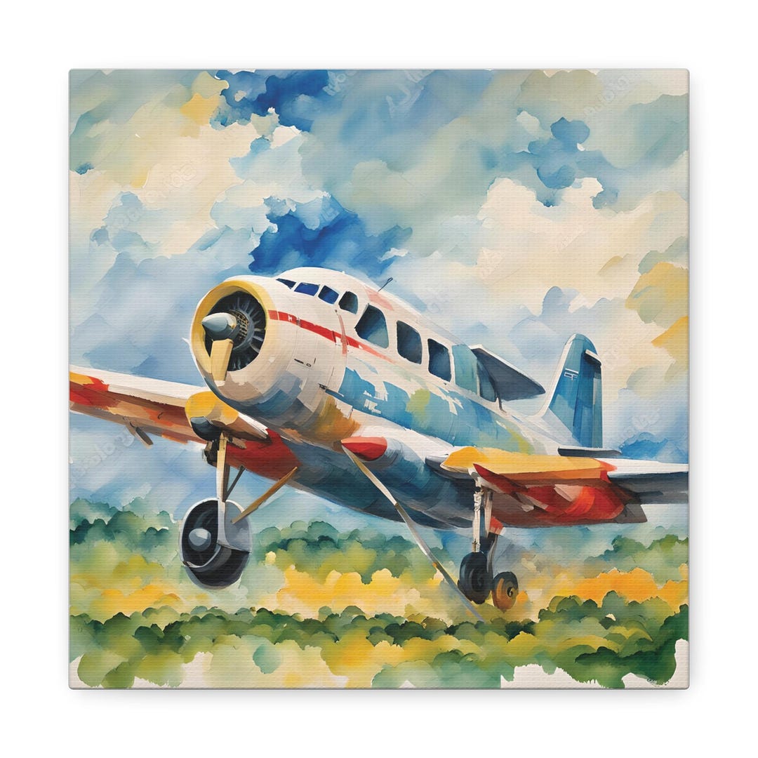 Airplane Art, Airplane Nursery Decor, Aviation Decor, Aircraft Art ...