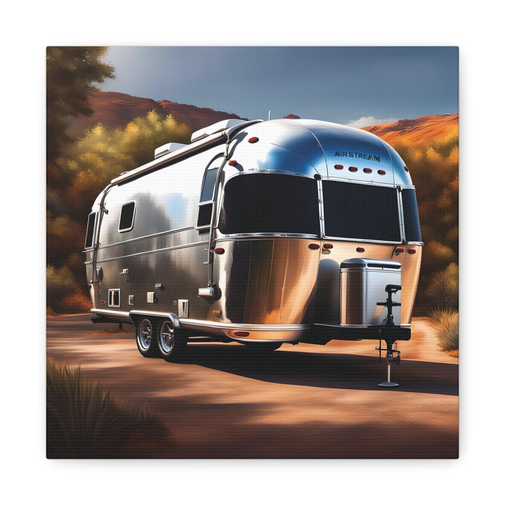Camper Art, Vintage Camper Art, Camping Art, Camping Decor, Airstream ...