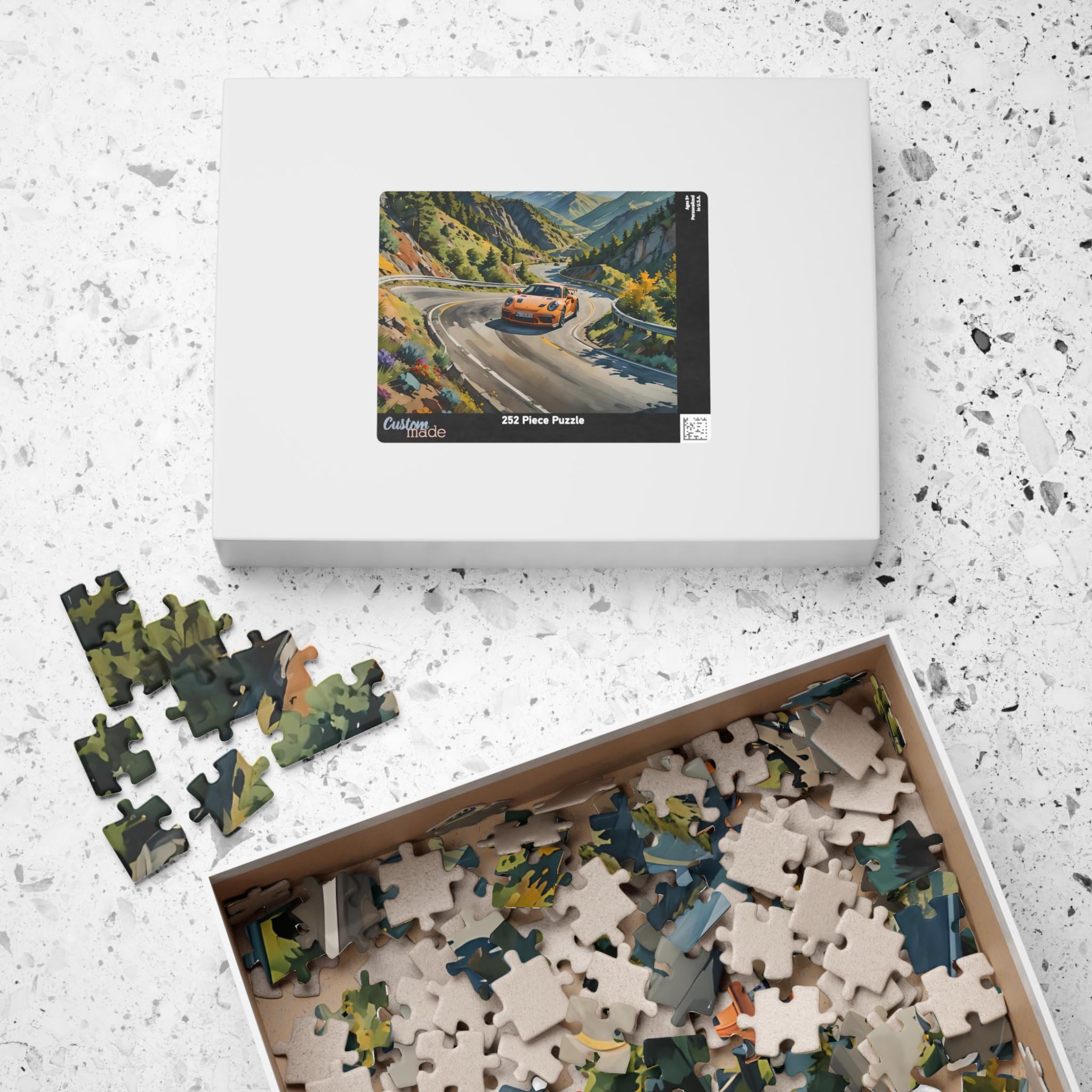 Porsche 911 Puzzle - Perfect Porsche Gifts, Porsche Lover Puzzle, Gift ...