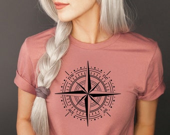 Compass T Shirt - Etsy