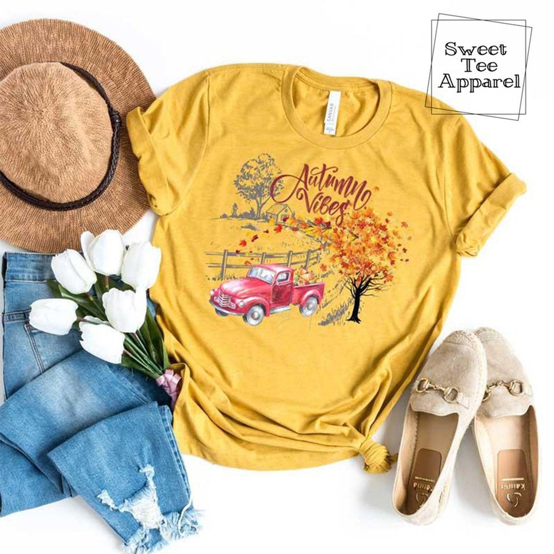 Autumn Vibes T-shirt - Fall Shirt - Autumn Tee - Country Southern Style ...