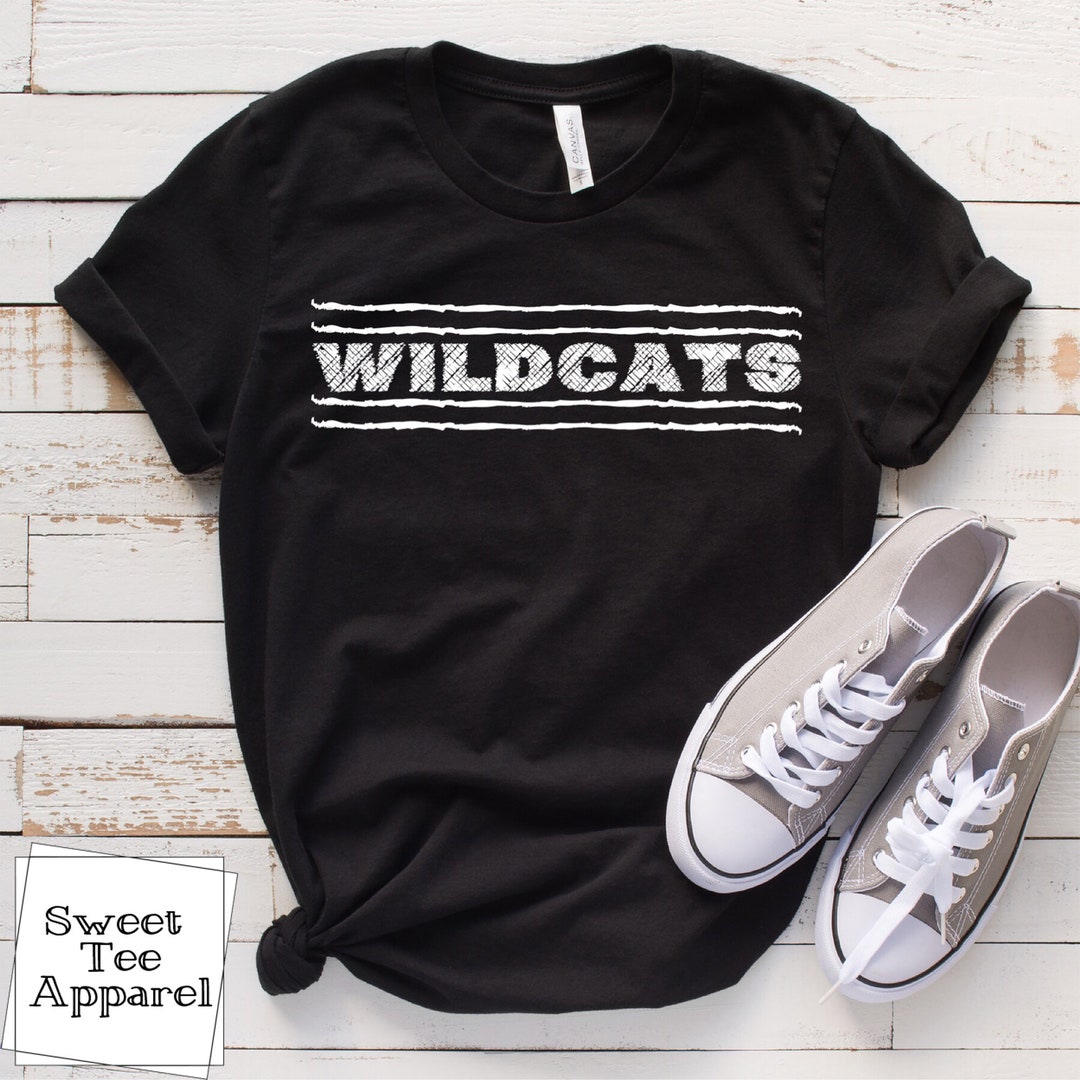 Wildcats - Team Spirit T-shirt - Basketball Shirt - Men's T-shirt ...
