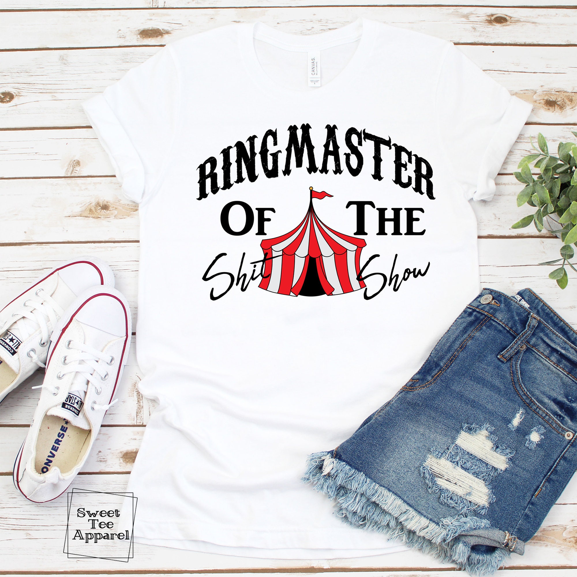 Ringmaster of the Shit Show T-shirt Ringmaster Shirt - Etsy