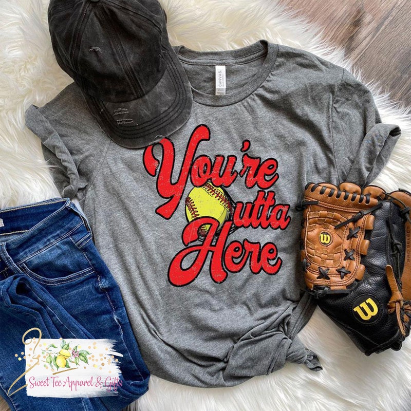 Softball T Shirt - Etsy