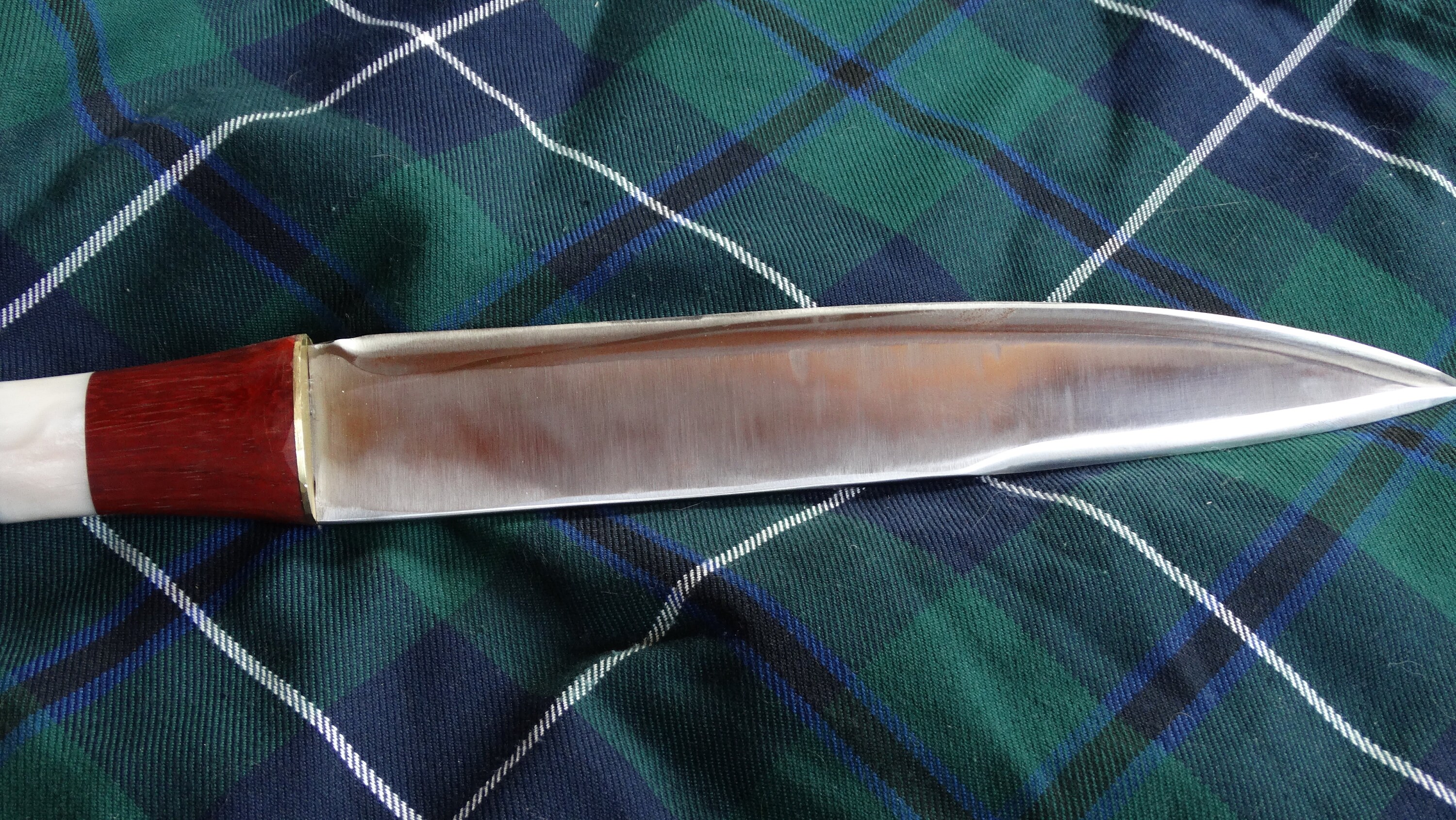 Hand Forged Through Tang Fully Functional 18 1/4 Scottish Dirk - Etsy