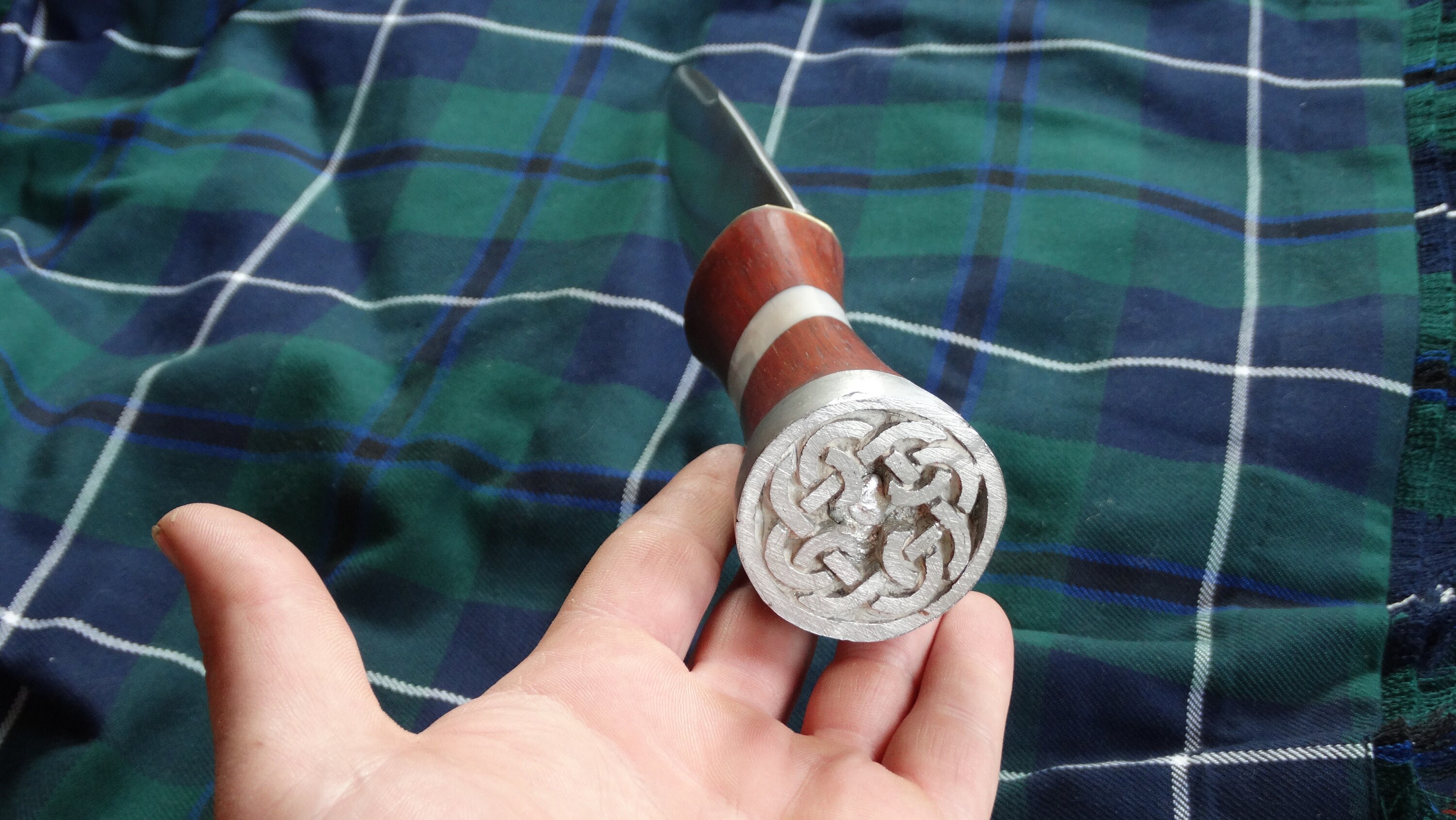 Hand Forged Through Tang Fully Functional 18 1/4 Scottish Dirk - Etsy