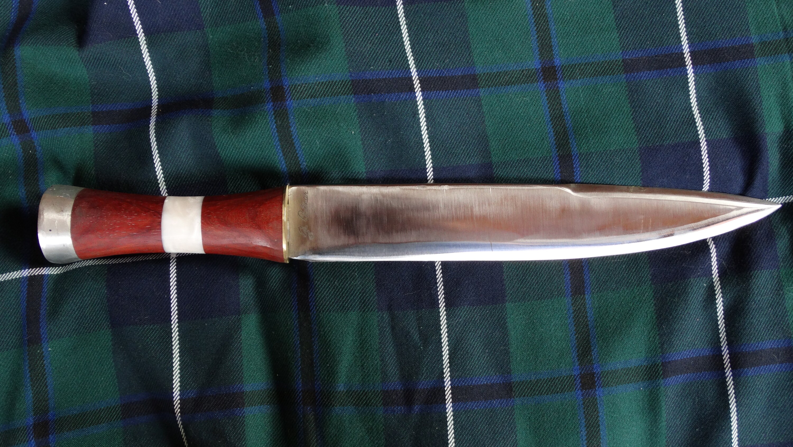 Hand Forged Through Tang Fully Functional 18 1/4 Scottish Dirk - Etsy