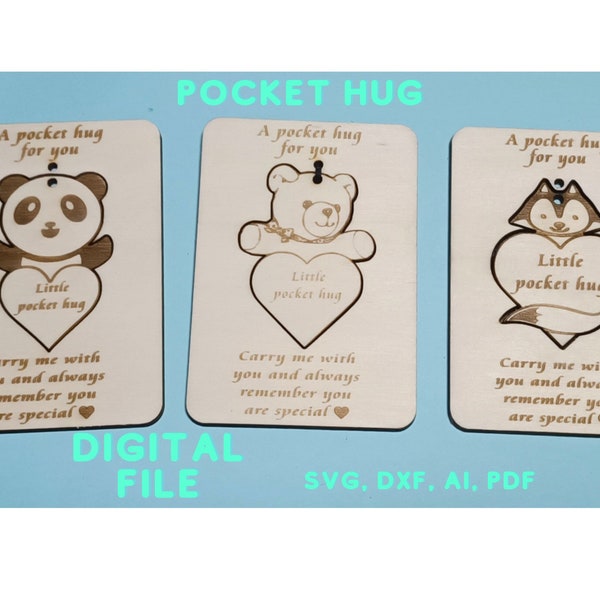 Pocket Hug Dxf - Etsy