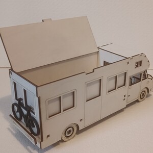 Camper Gift Box 4mm File- 3d Laser Cut Design, DXF, SVG, AI, Pdf Files ...