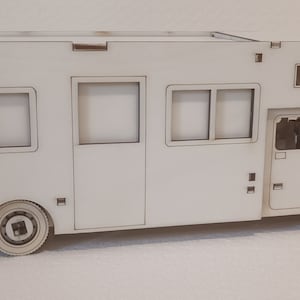 Camper Gift Box 4mm File- 3d Laser Cut Design, DXF, SVG, AI, Pdf Files ...