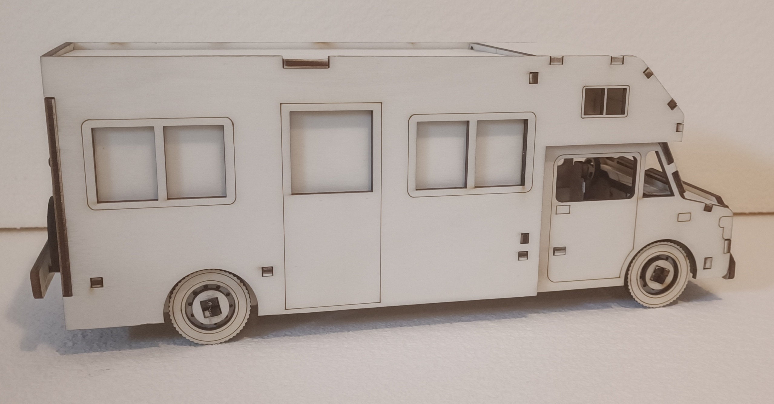 Camper Gift Box 4mm File- 3d Laser Cut Design, DXF, SVG, AI, Pdf Files ...