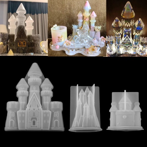 DIY Cabin Resin Mold 3D House Silicone Mold Handmade Epoxy - Etsy