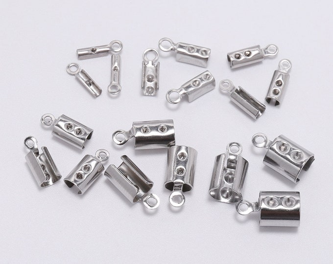 200pcs/lot Brass End Fasteners for Rhinestone Chain Fold Over - Etsy