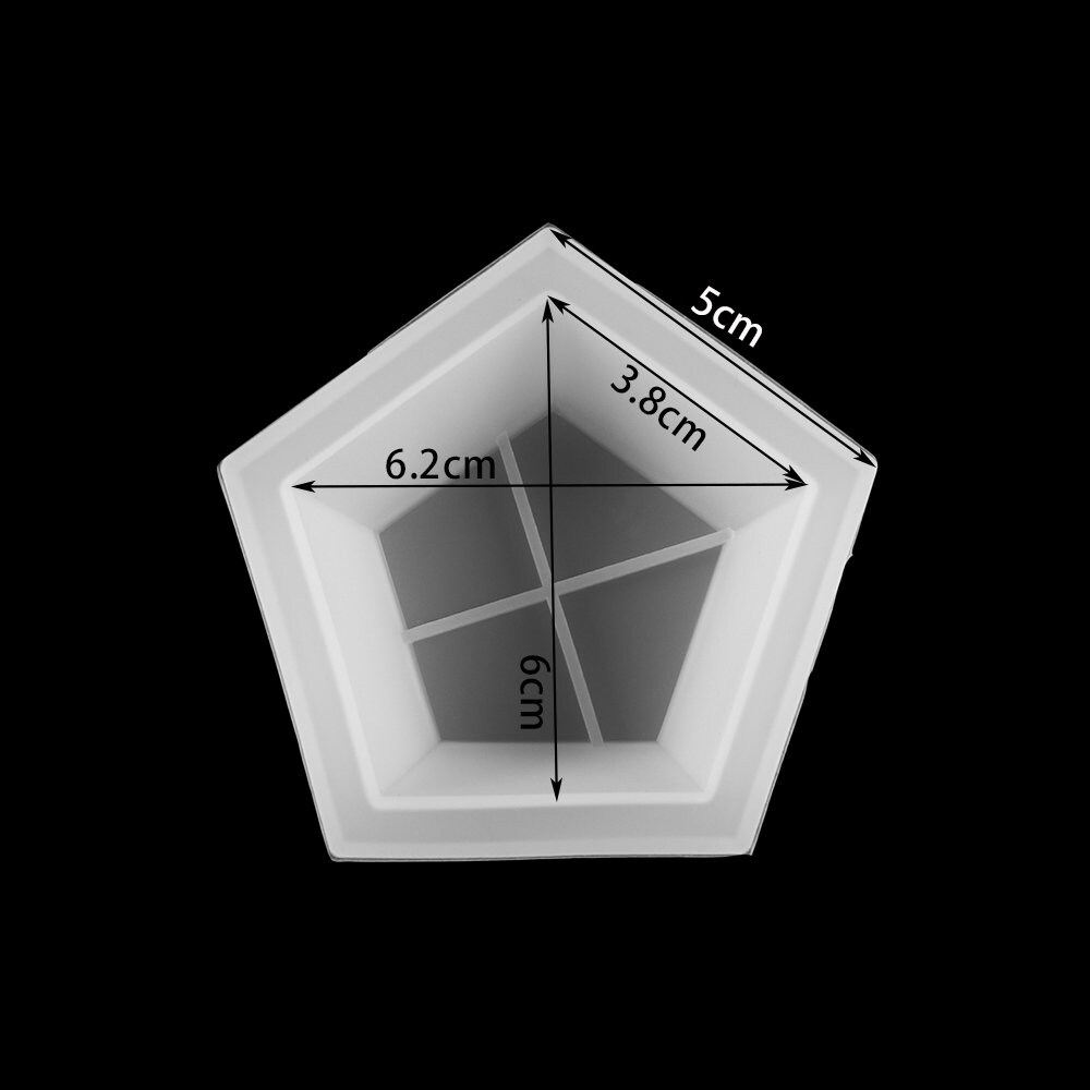 1 Set Pentagon Shape Storage Box Silicone Molds Jewelry Boxes | Etsy