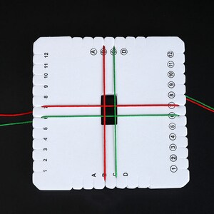 2pcs Round Square Knitting Cord Disc Disks Rope Weaving - Etsy