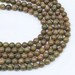 1strand/lot 4/6/8/10/12mm Natural Stone Red Picasso Bead Round - Etsy