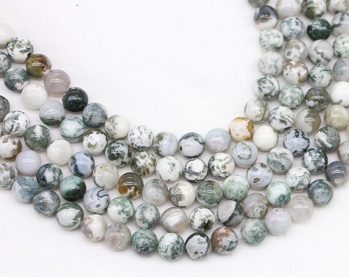 1strand/lot 4/6/8/10/12mm Natural Stone Red Picasso Bead Round | Etsy