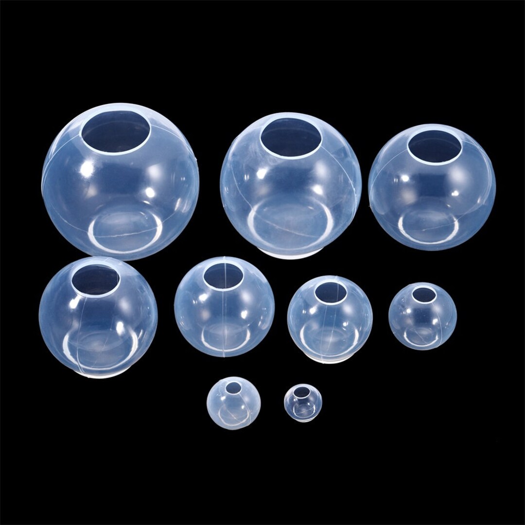 20-100mm Ball Shape Silicone Mold 3D Planet Ball Epoxy Resin Mould for ...