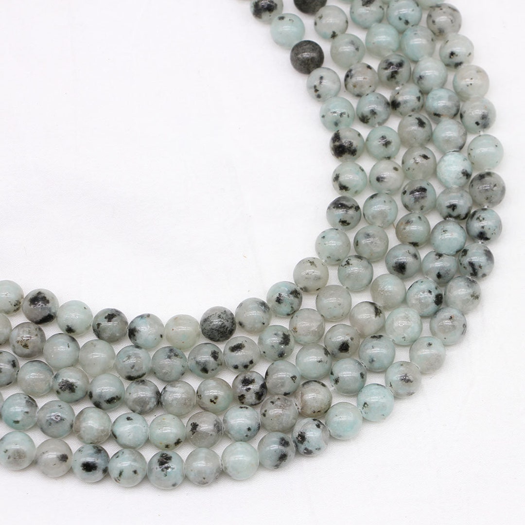 1strand/lot 4/6/8/10/12mm Natural Tianshan Blue Stone Bead - Etsy