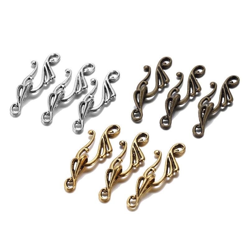 10pcs Antique Bronze Gold Musical Note Shape Zinc Alloy Toggle - Etsy