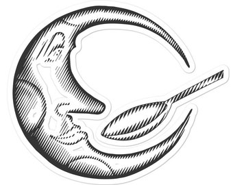 Spoon Sticker - Etsy