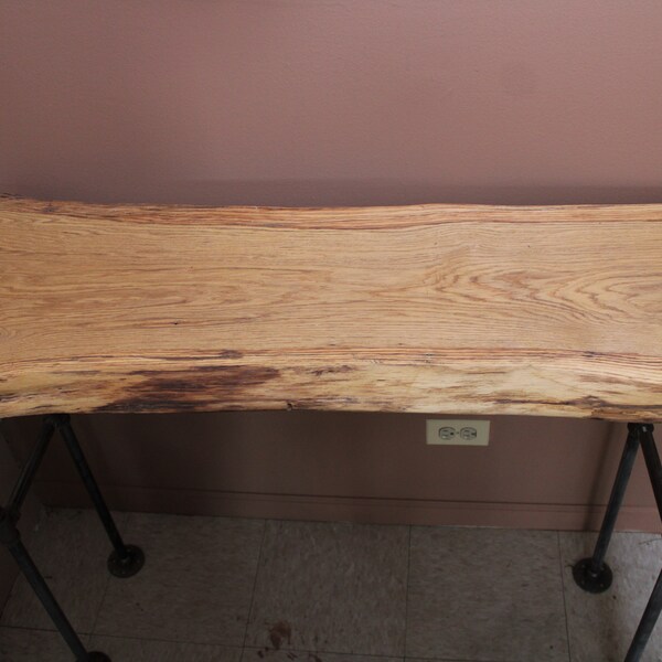 Oak Live Edge Table - Etsy