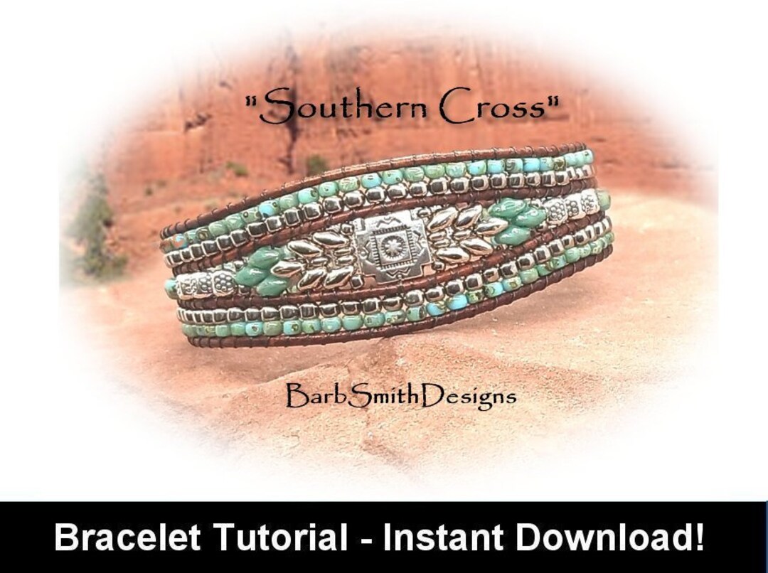 Bracelet Tutorial for the "southern Cross" Bracelet-intermediate Skill ...