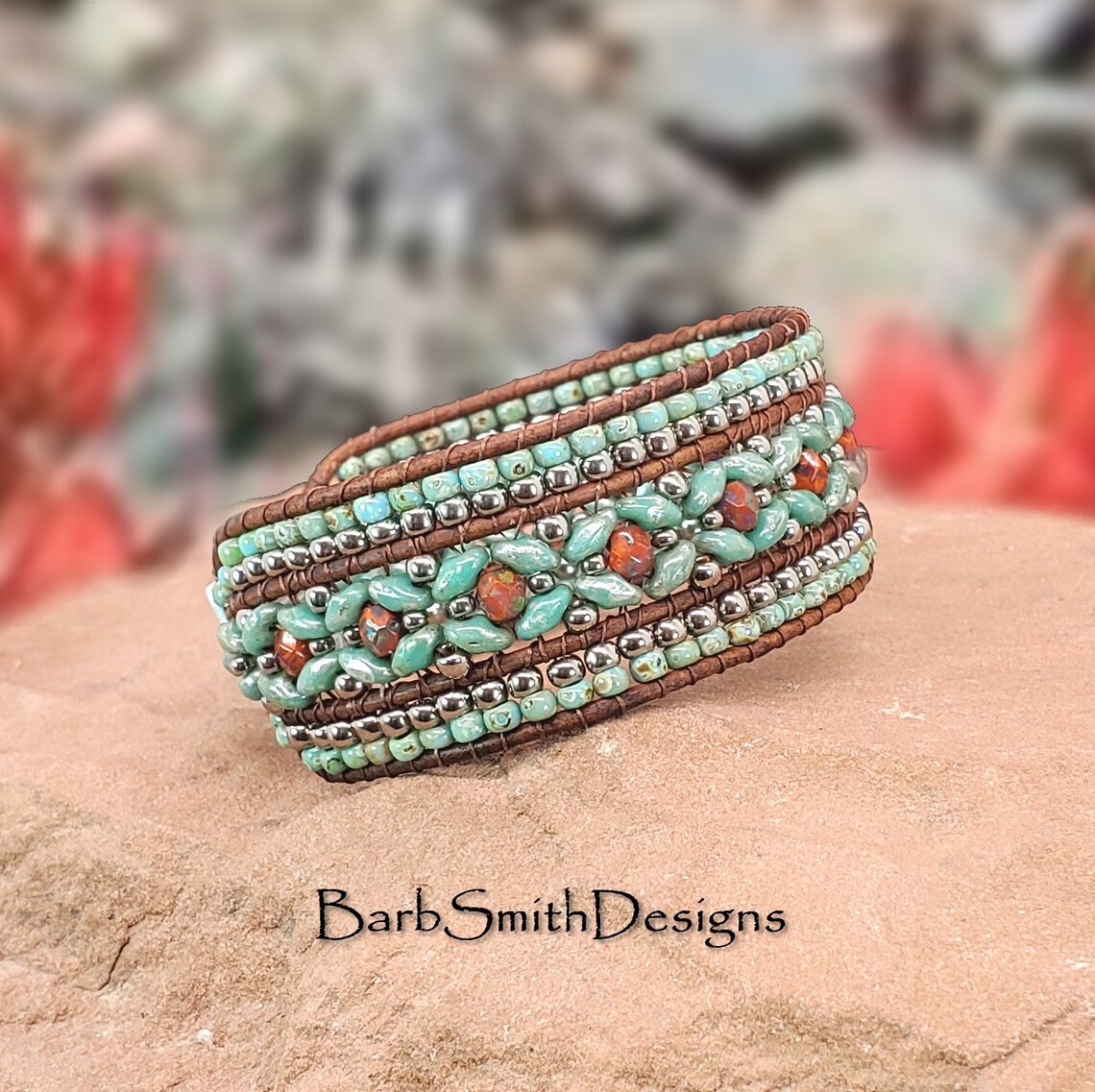 Bracelet Tutorial for the "fire Dance" Bracelet-intermediate/advanced ...