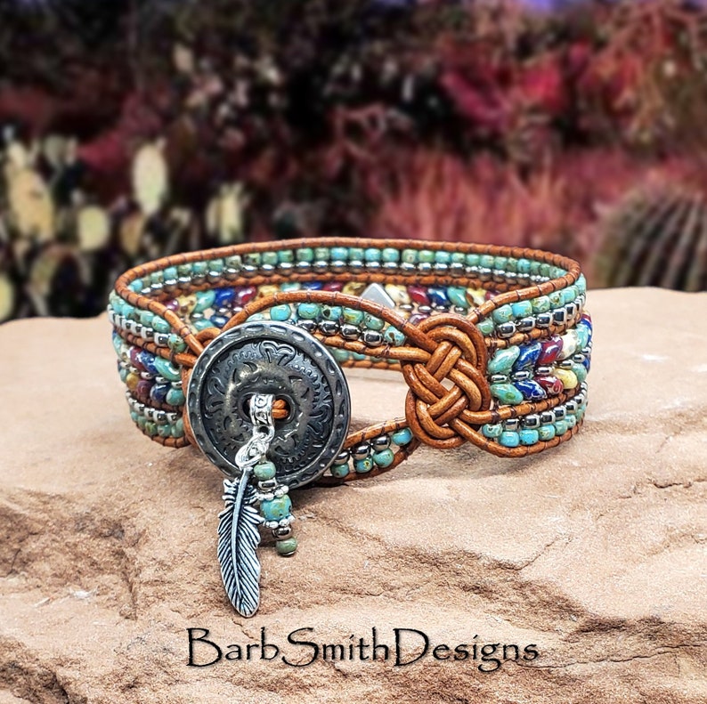 Bracelet Tutorial for the "western Charm" Bracelet-intermediate ...