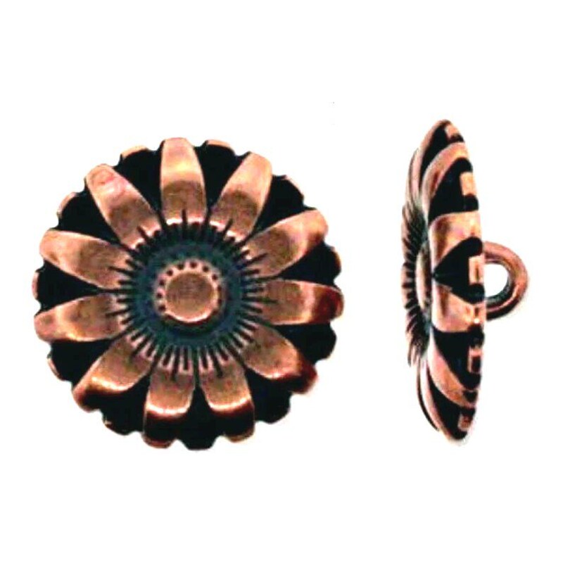 Copper Buttons - Etsy
