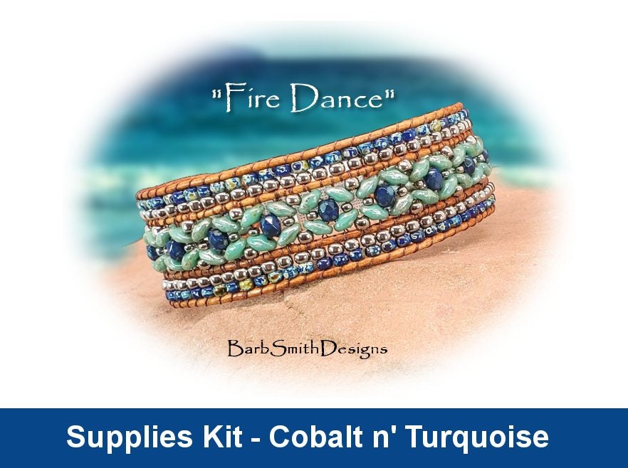 Supplies Kit (tutorial Sold Separately)-"fire Dance" Bracelet Kit in ...