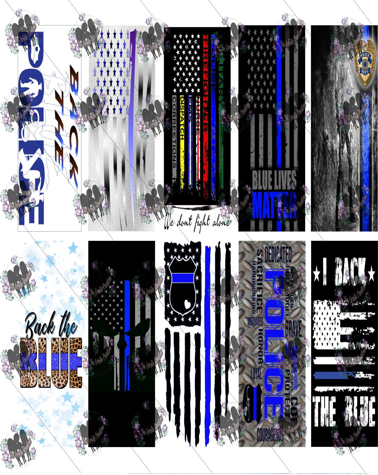 Back the Blue 2 - Etsy