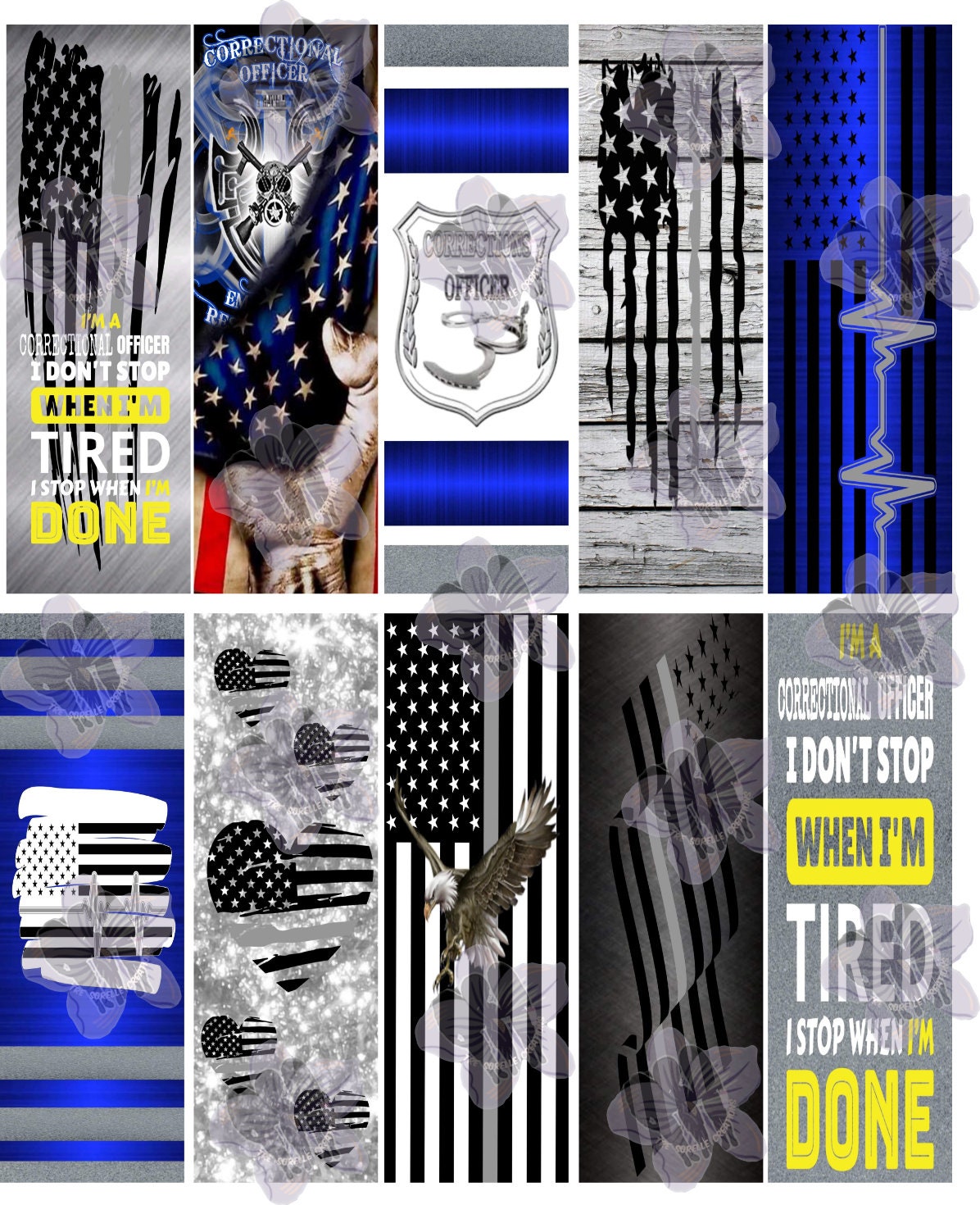 Pen Wrap Correctional Officer - Etsy