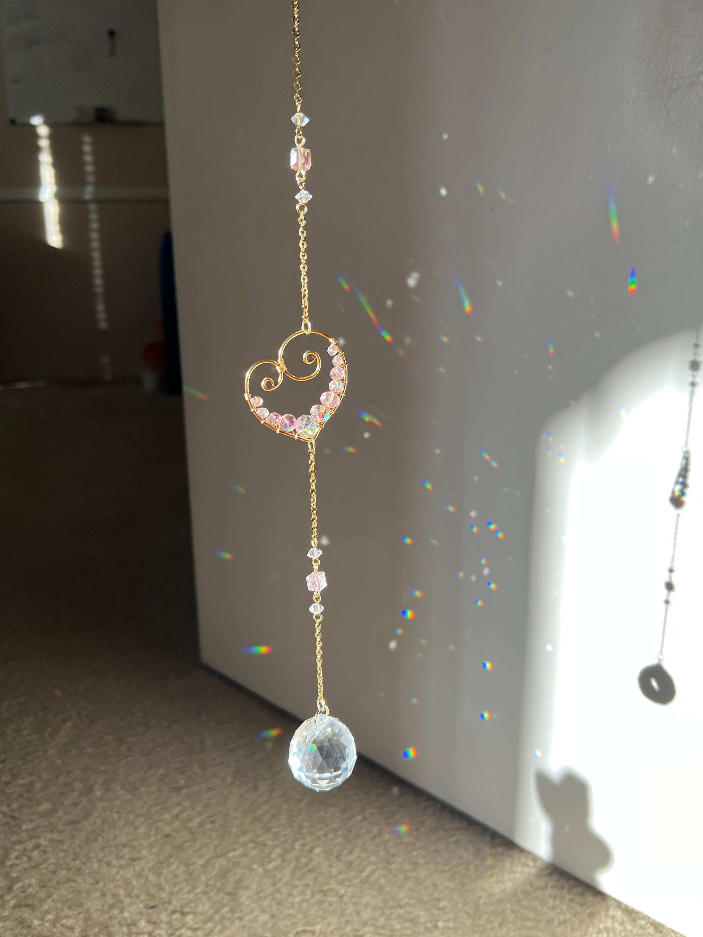 Sun Catcher Suncatcher Light Catcher Crystal Decor - Etsy