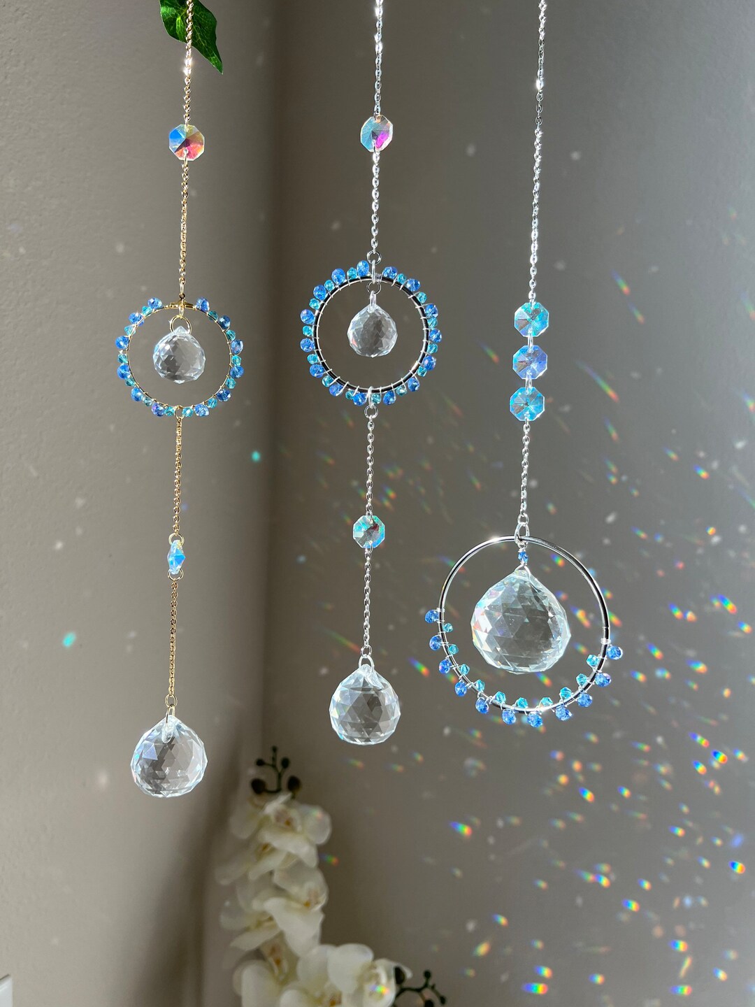 Suncatcher, Crystal Suncatchers, Sun Catcher, Light Catcher, Valentines ...