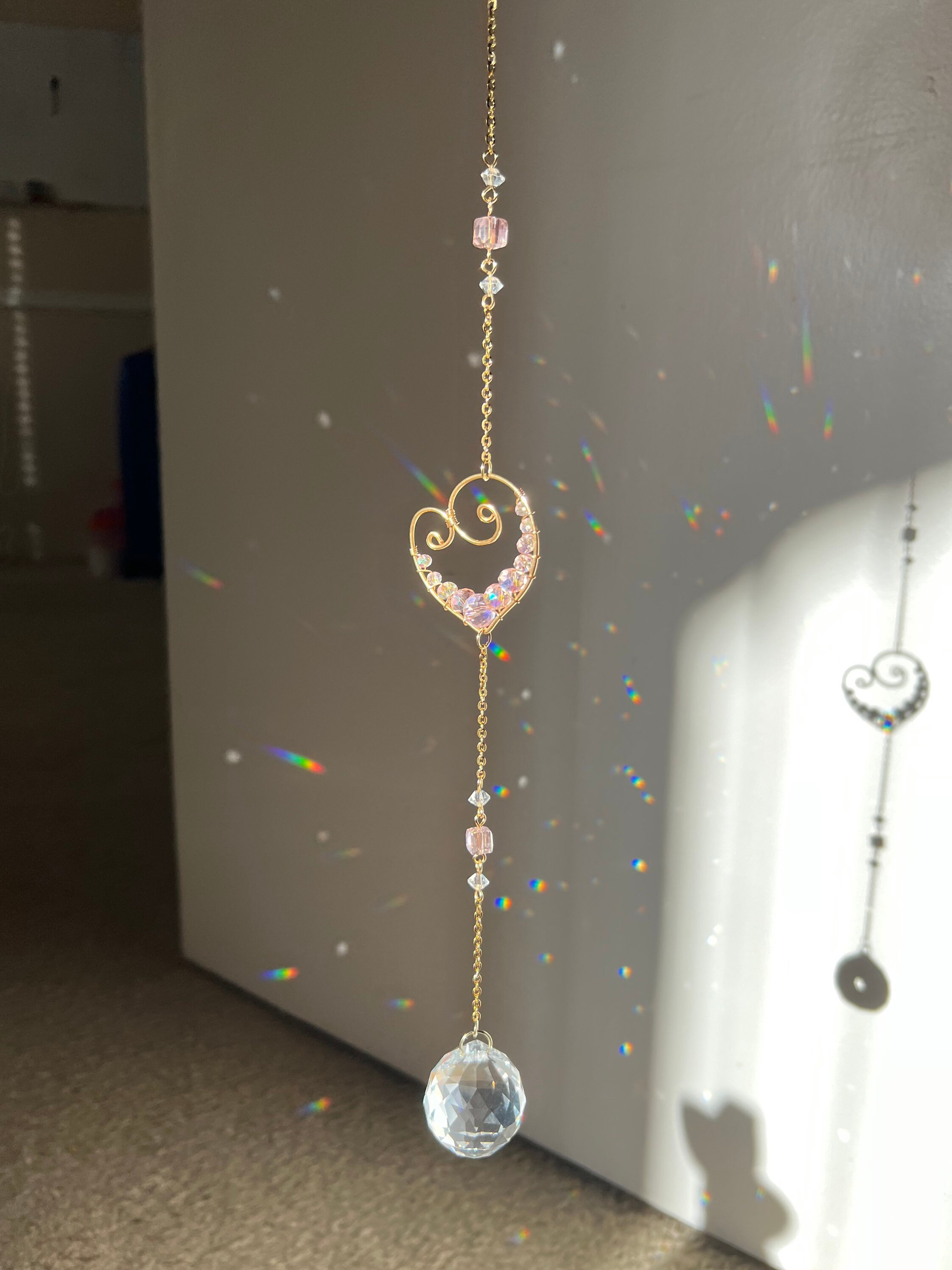 Sun Catcher Suncatcher Light Catcher Crystal Decor - Etsy