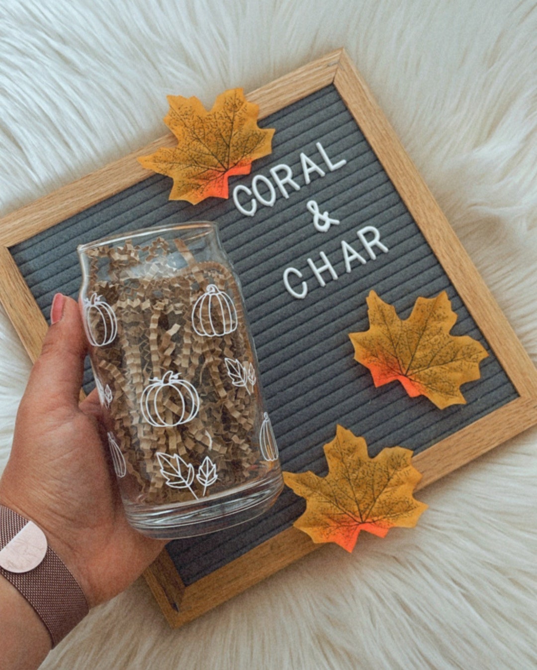 16oz Pumpkin Glass Cup | Halloween Glass Cup | Spooky Cups | Halloween ...