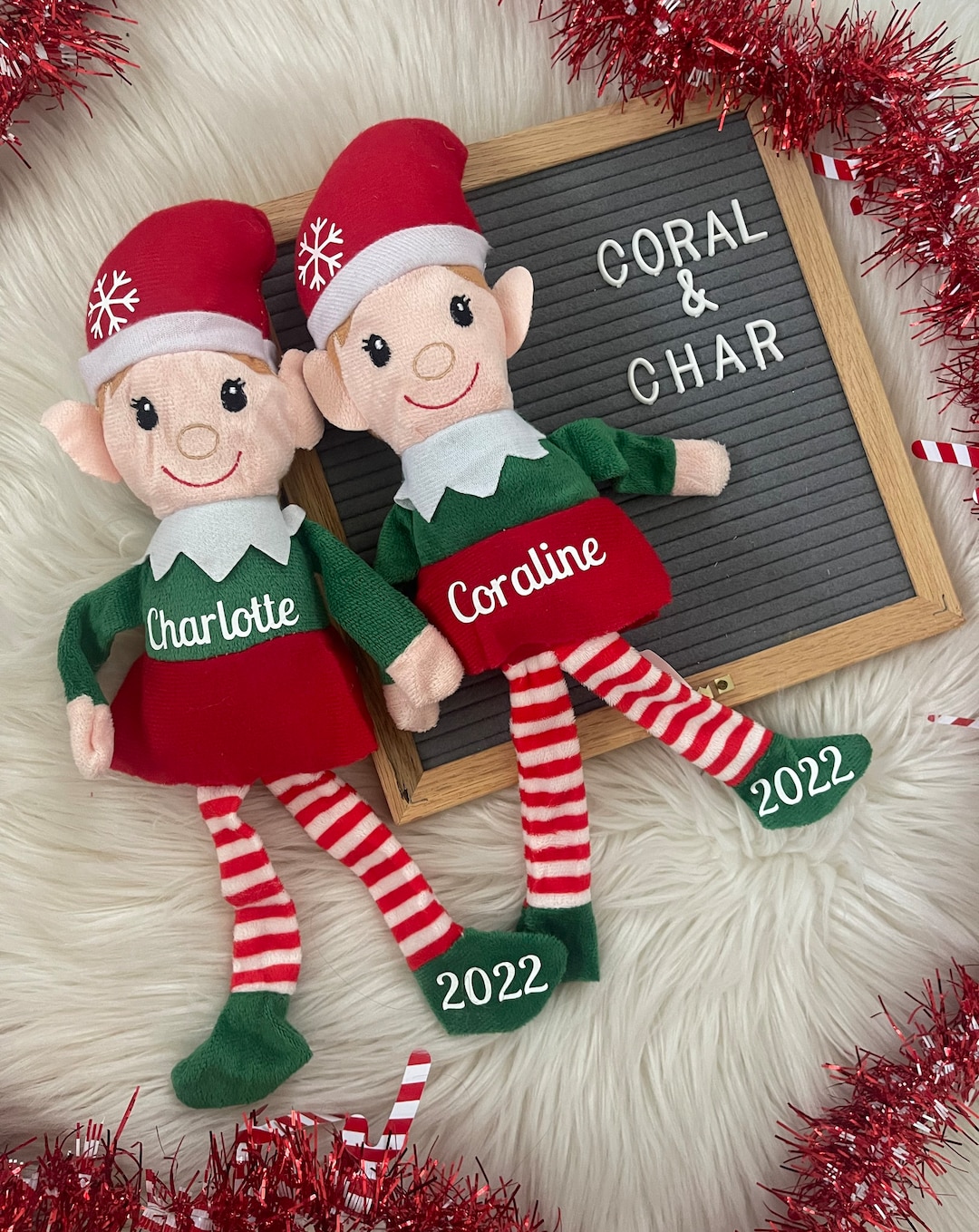 Personalized Christmas Elves | Christmas Elf | Plush Christmas Elves ...