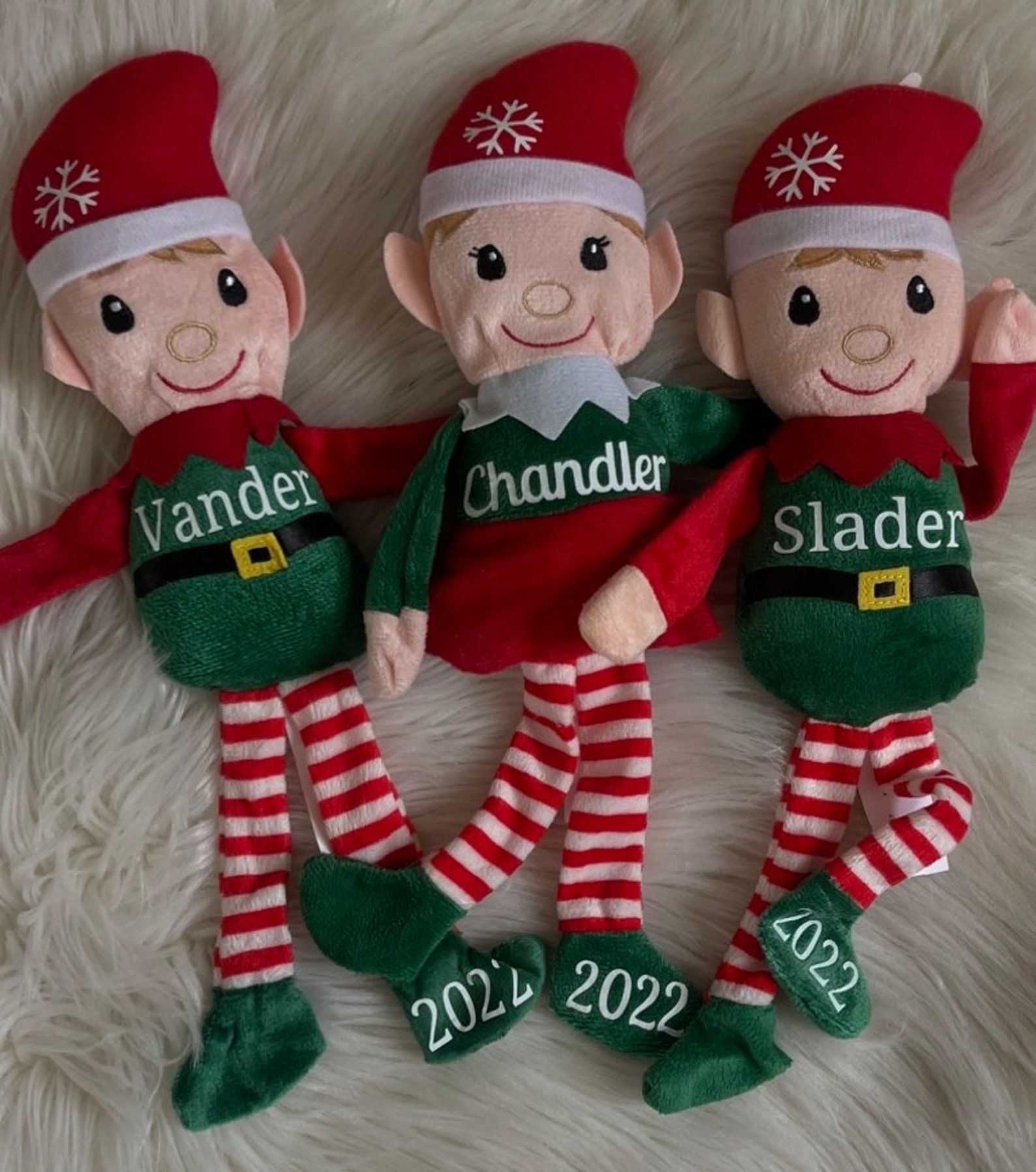 Personalized Christmas Elves | Christmas Elf | Plush Christmas Elves ...