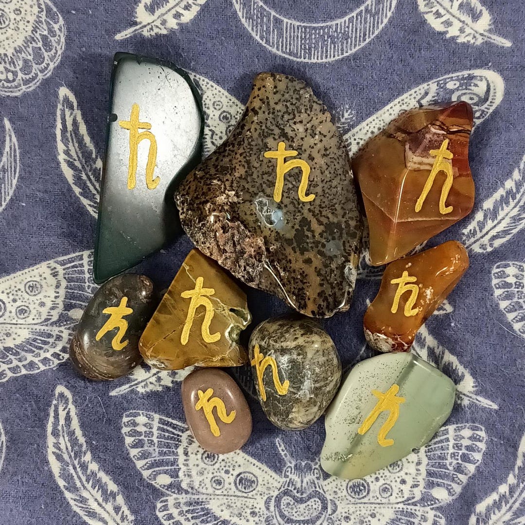 Cronos - Saturn Alter or Pocket Stone -- Ready to Ship! -- Listing 1 - Etsy