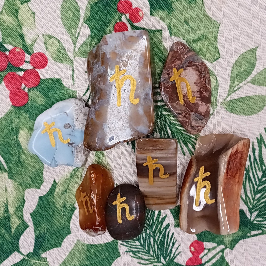 Cronos Saturn Alter or Pocket Stone Ready to Ship - Etsy