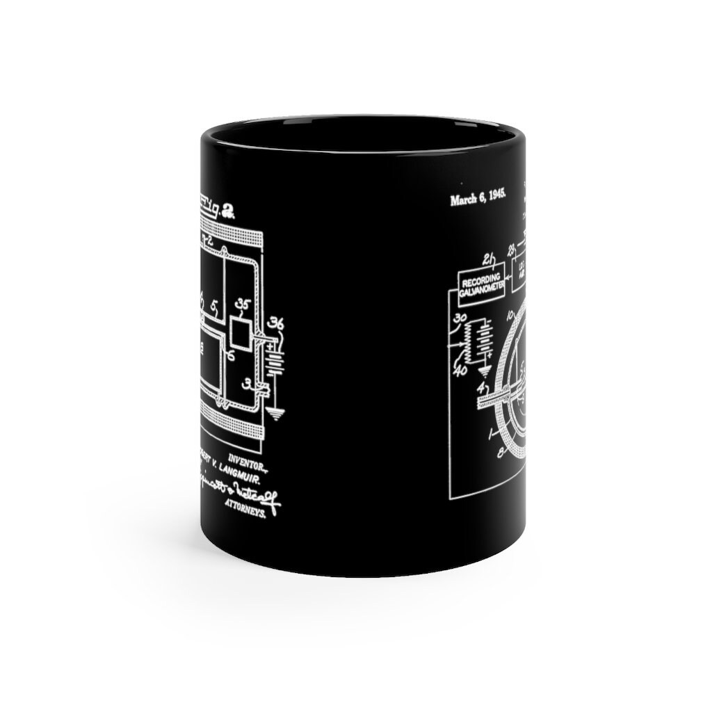 MASS SPECTROMETRY Science Coffee Mug Patent Design | Chemistry Cup - Etsy