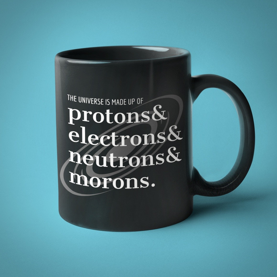 FUNNY SCIENCE MUG Protons & Morons Custom Science Cup - Etsy