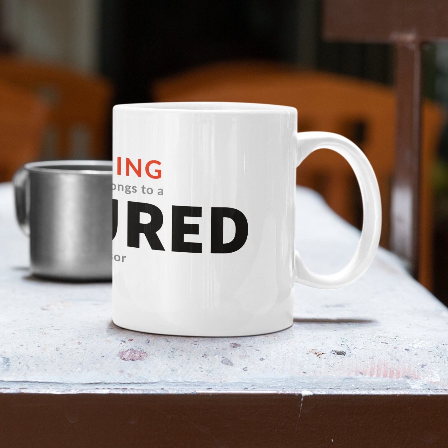 TENURED MUG | Funny Tenure Gift for Professors - Etsy